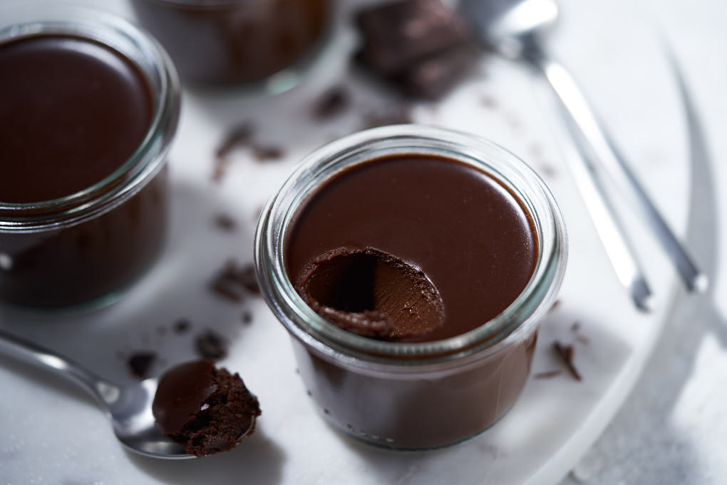 70% Chocolate Pots recipe | HotCooking