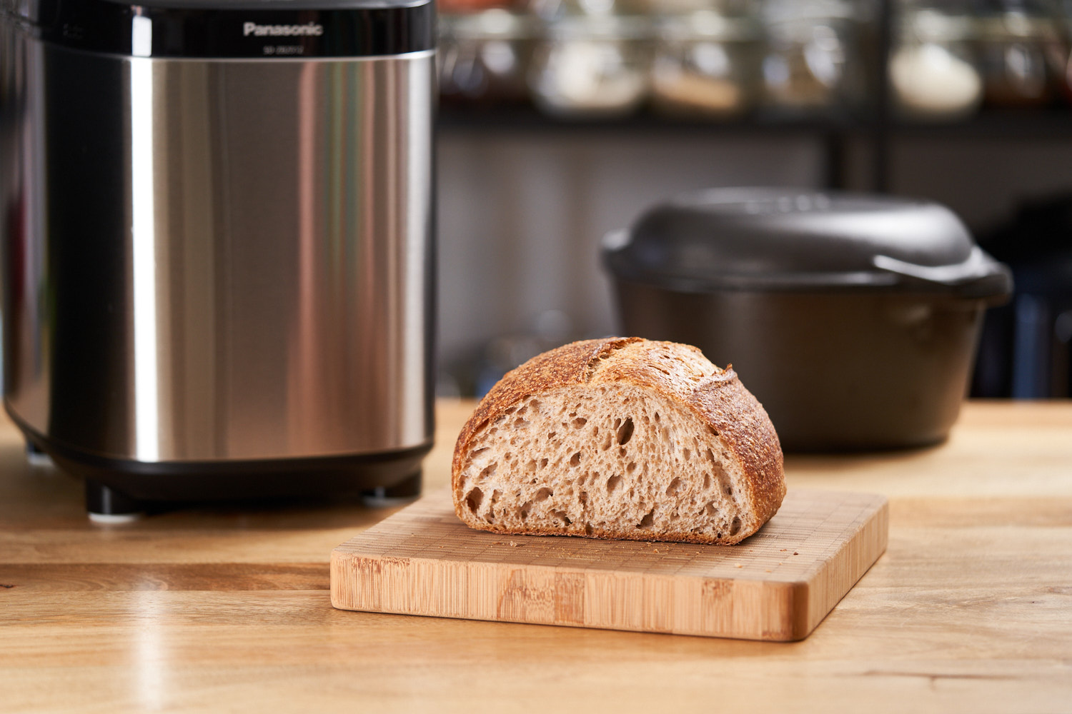 Panasonic Bread Maker SD-ZB2512 Sourdough Loaf recipe | HotCooking