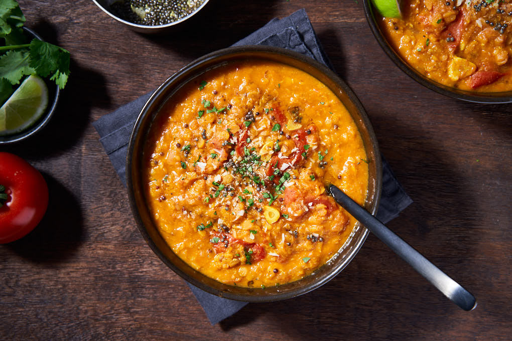 Anna Jones's Sweet Potato Dhal recipe | HotCooking