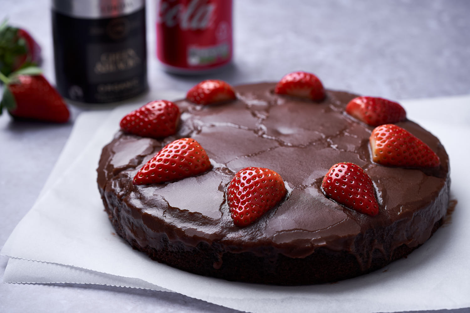 Nigella's Dark and Sumptuous Vegan Chocolate Cake recipe | HotCooking