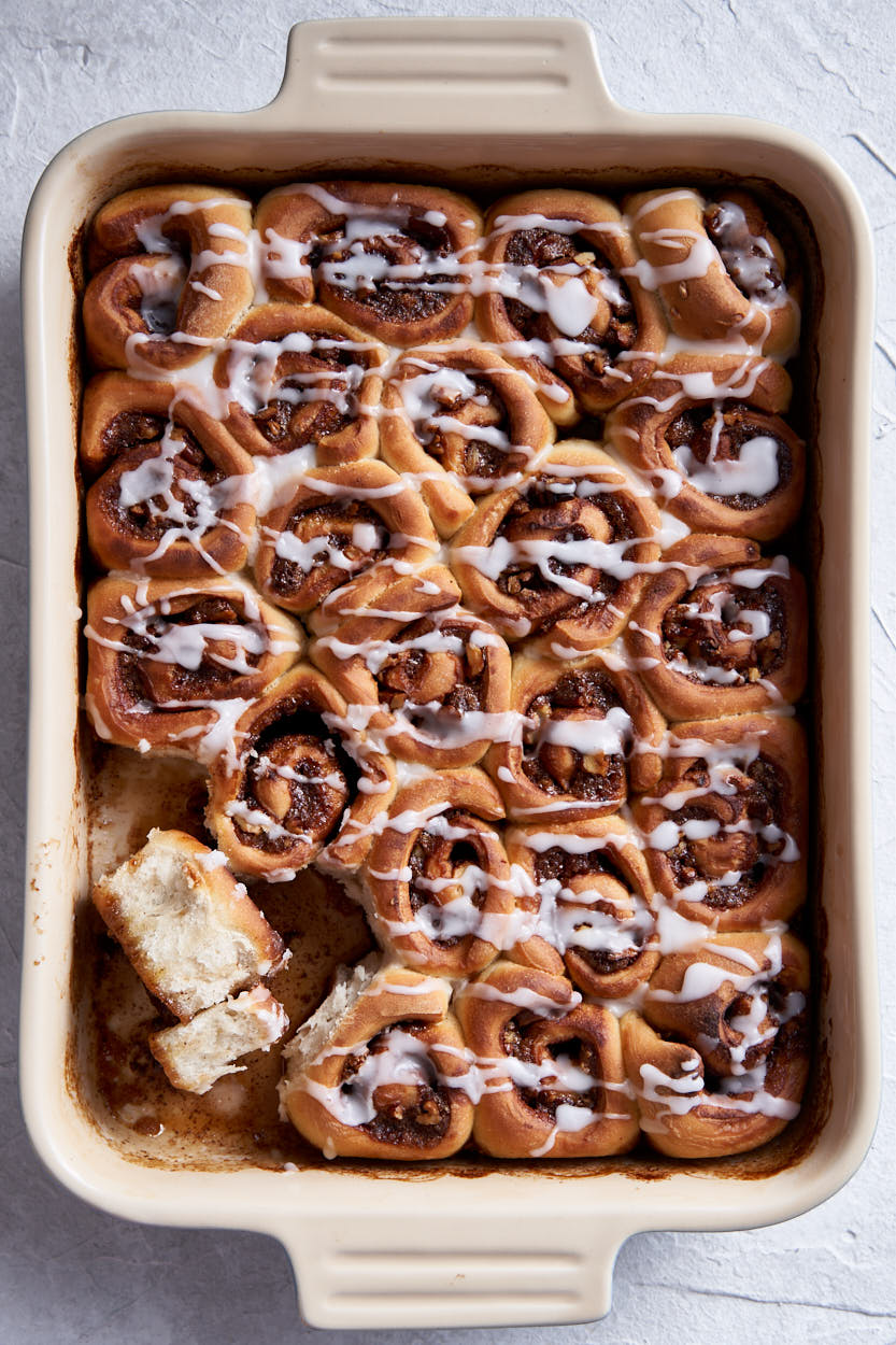 Panasonic Bread Maker Cinnamon Pecan Rolls recipe | HotCooking