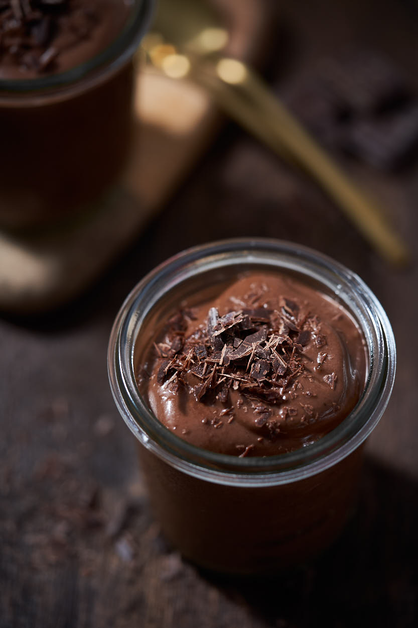 Frozen Banana Chocolate Pudding recipe | HotCooking